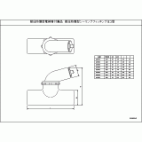 JD5570 | 耐圧防爆型電線管付属品シーリングフィッチングヨコ型呼びG70 | CADデータ ダウンロード | 電気・建築設備（ビジネス ...