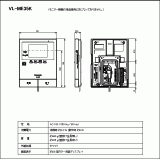 VL-SE35KF | テレビドアホン（セット品番） | CADデータ ダウンロード | 電気・建築設備ライフソリューション | 法人のお客様 ...